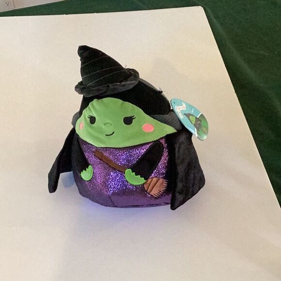 Warner Bros. | Toys | Squishmallows Elphaba Plush Toy With Purple And ...